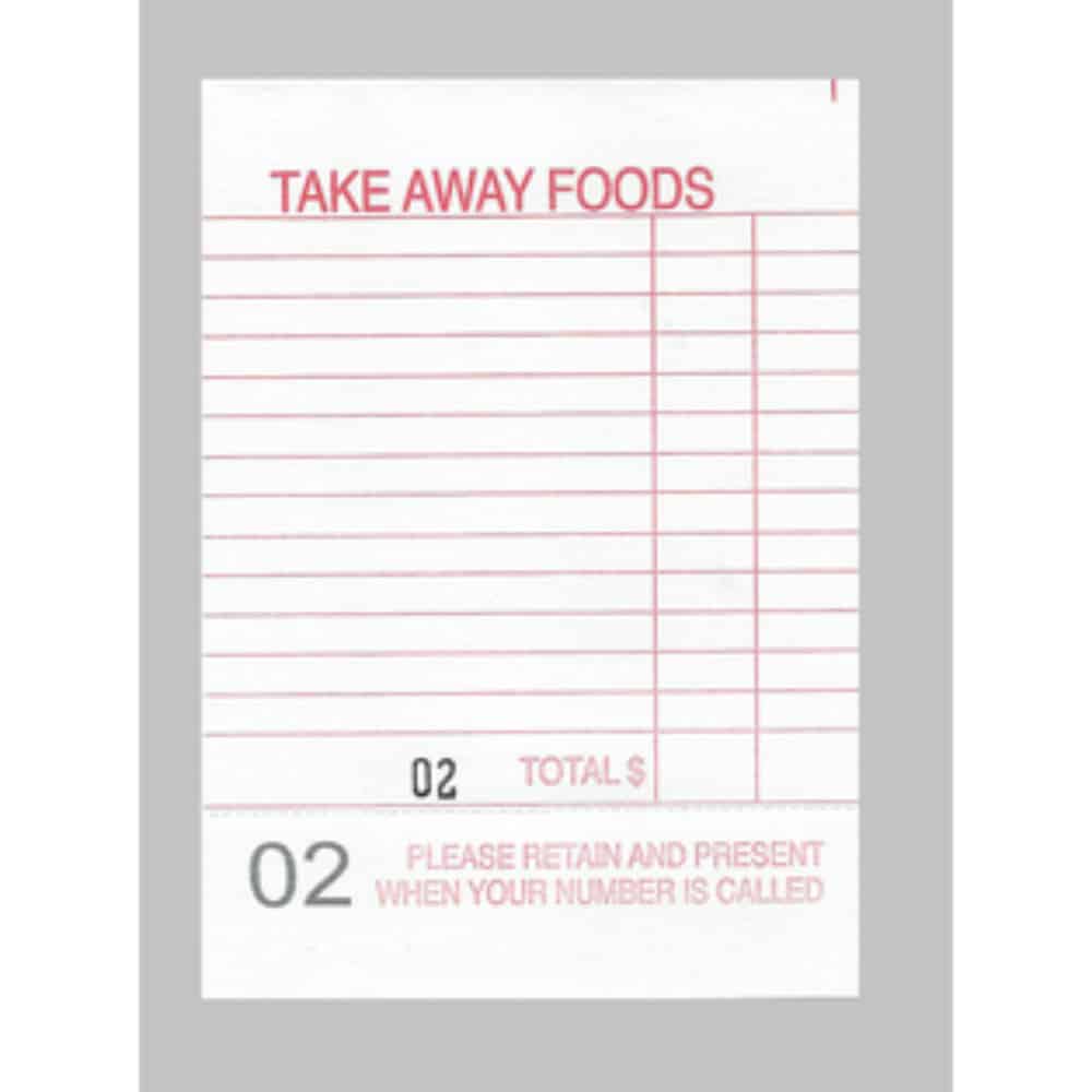 Restaurant Docket Books – Franks Stationery